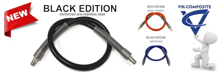NEW BLACK EDITION VACUUM HOSE: SK2VV300-1 - "VIK-COMPOSITE" GmbH